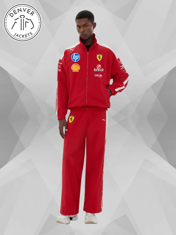 Puma for Scuderia Ferrari HP 2025 T7 drivers jacket – Denver Jackets